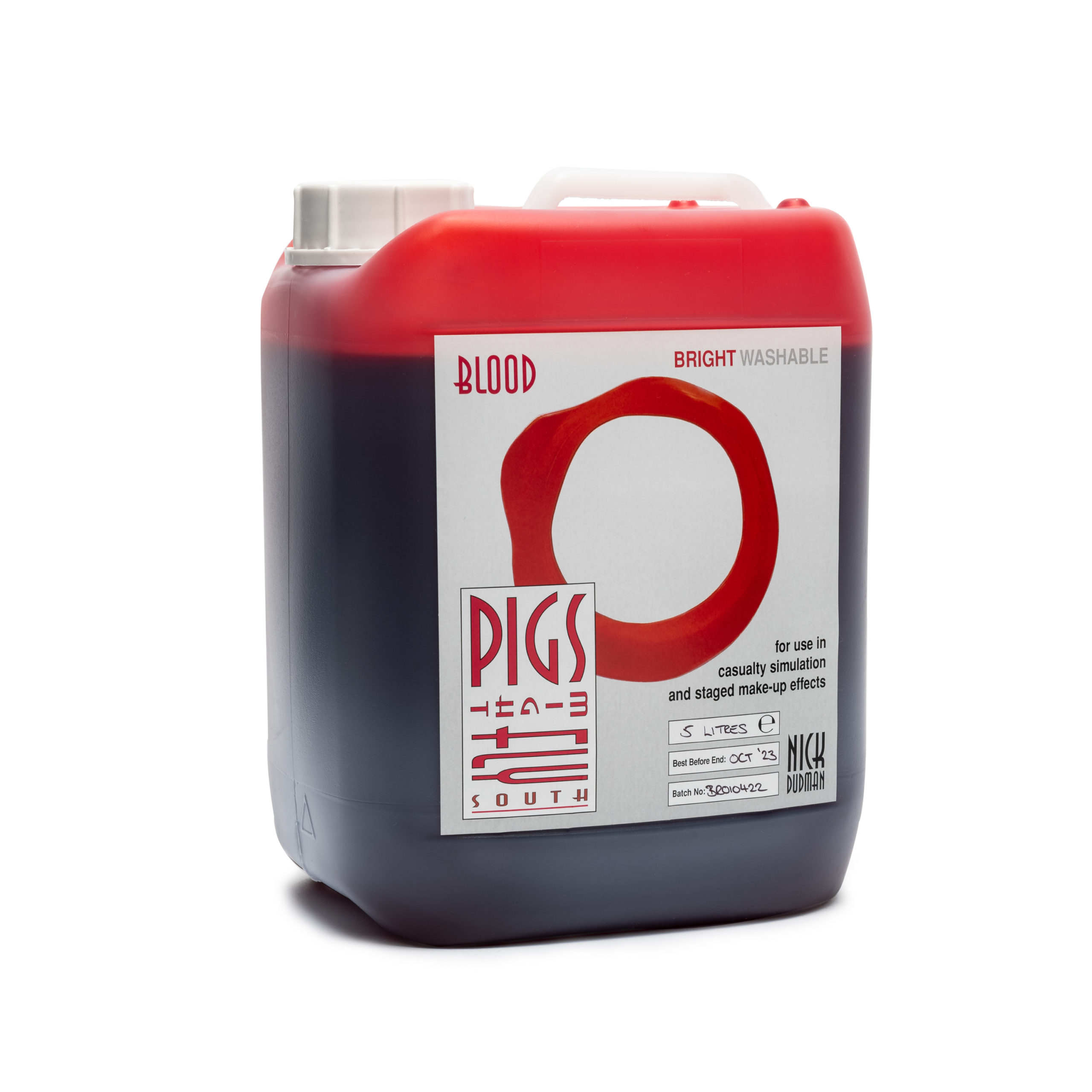 PMFS Bright Red blood, 5 litre - Pigs Might Fly South PMFS Bright Red blood, 5 litre - Pigs Might Fly South