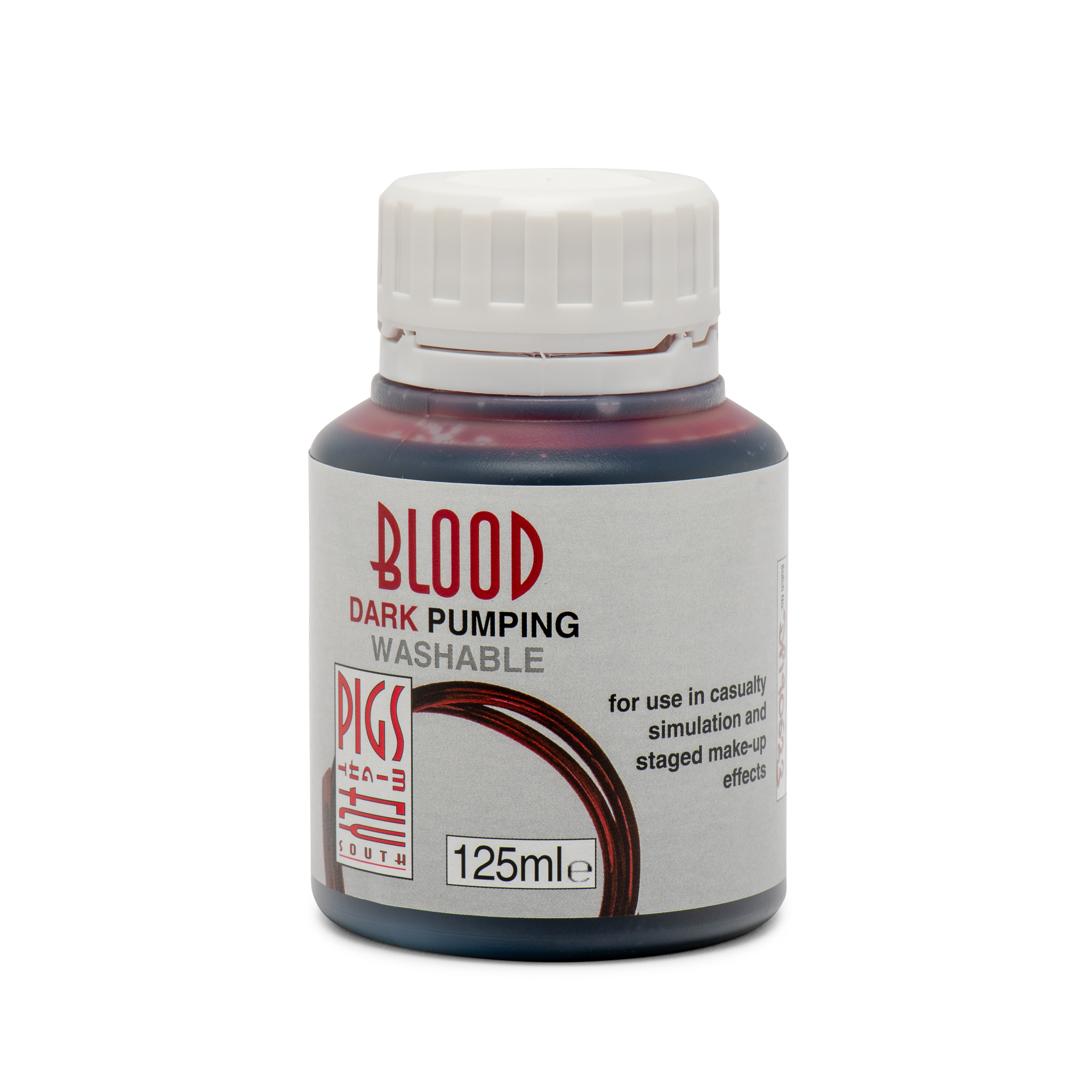 Artificial Blood PMFS Dark Pumping blood, 125ml - Pigs Might Fly South