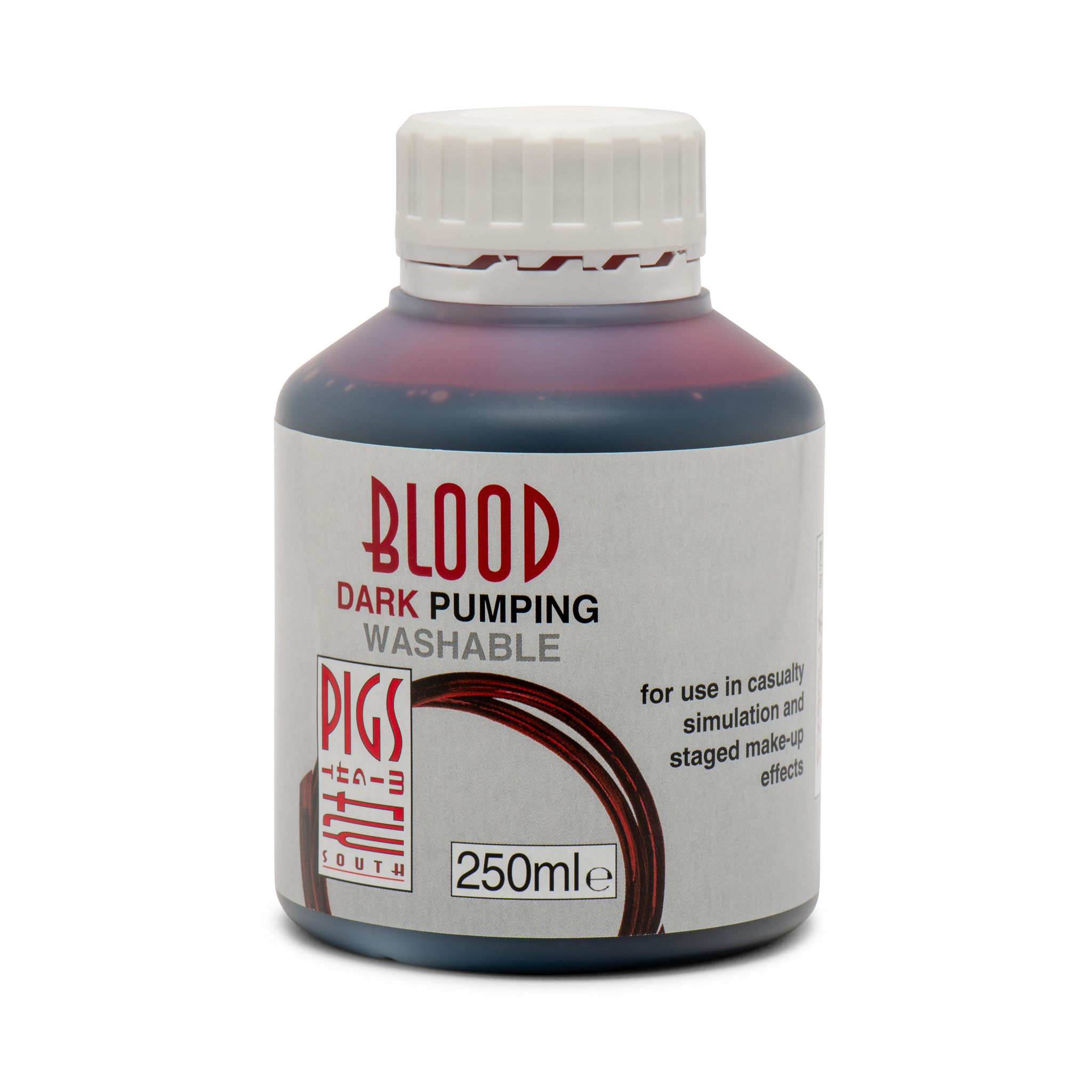 Artificial Blood PMFS Dark Pumping blood, 250ml - Pigs Might Fly South